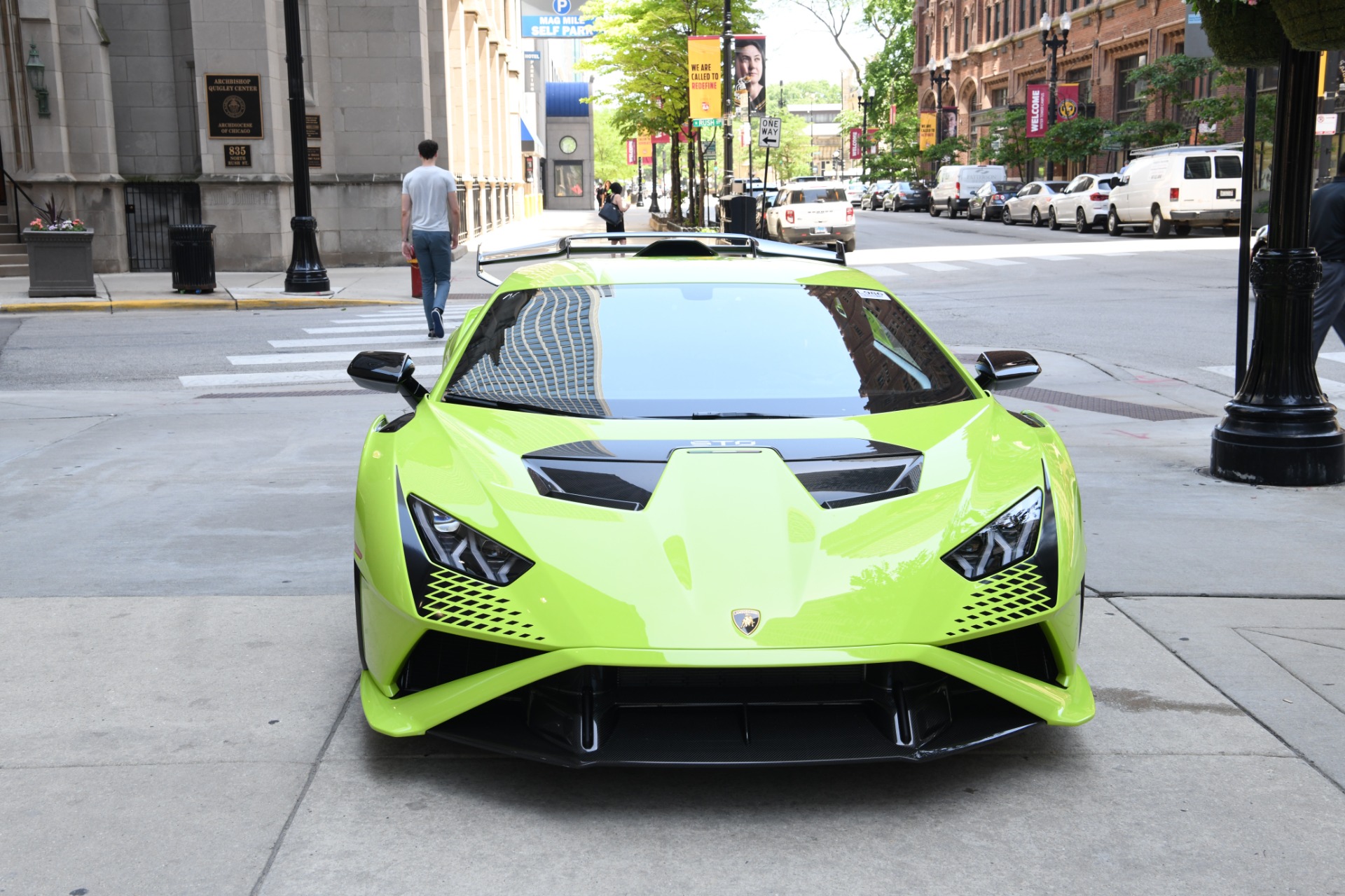 Lime Green Lamborghini 2022