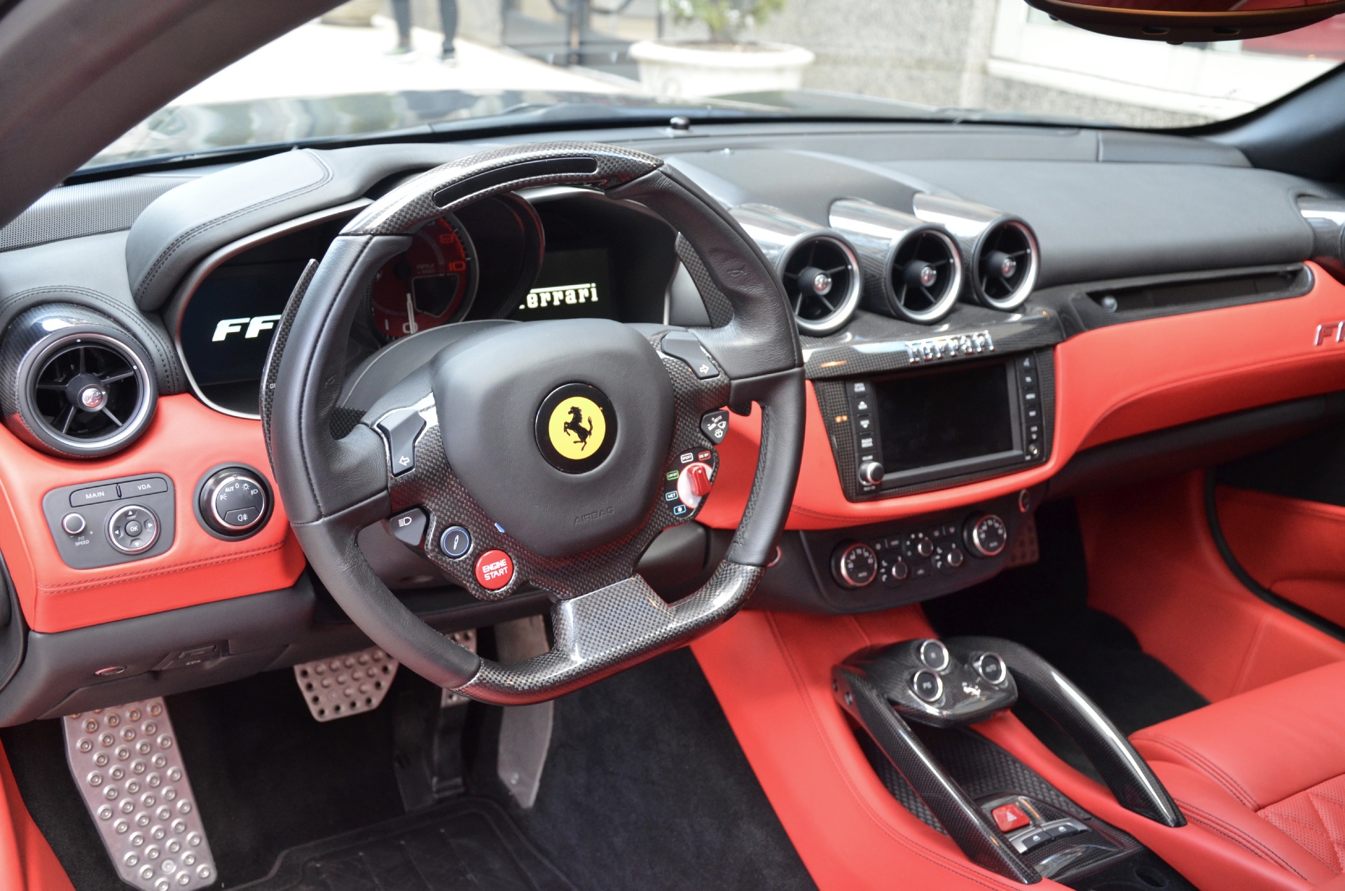 Ferrari Ff Red Interior