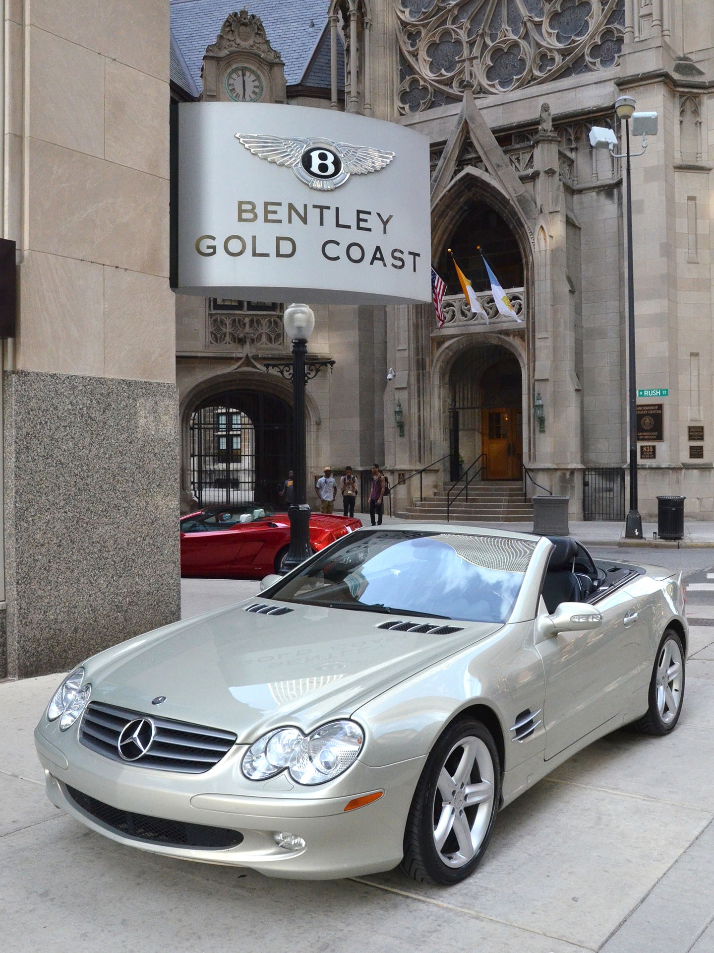 Used 2003 Mercedes-Benz SL-Class SL500 For Sale (Sold) | Bentley Gold ...