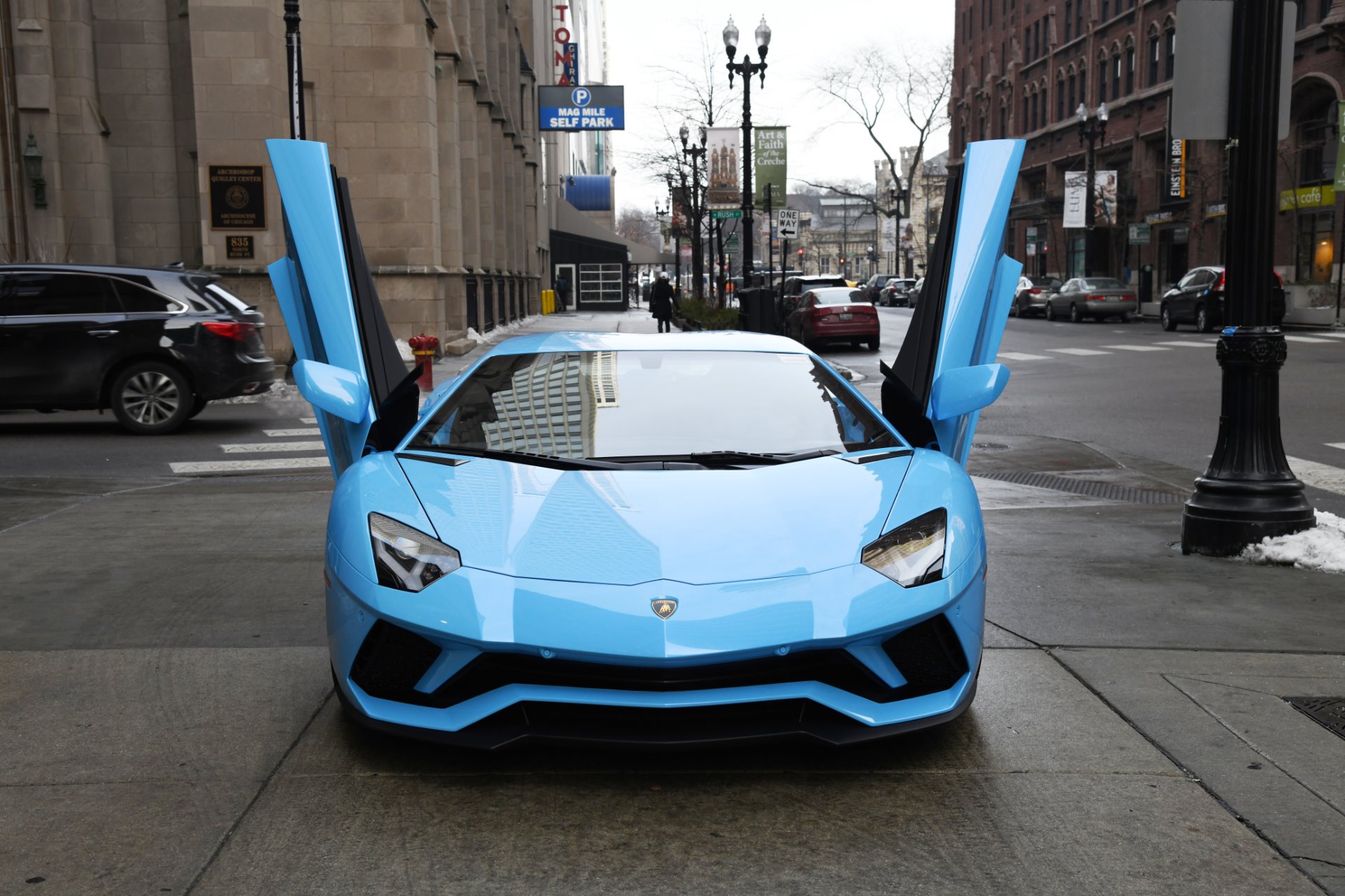 Lamborghini Aventador Azure Blue