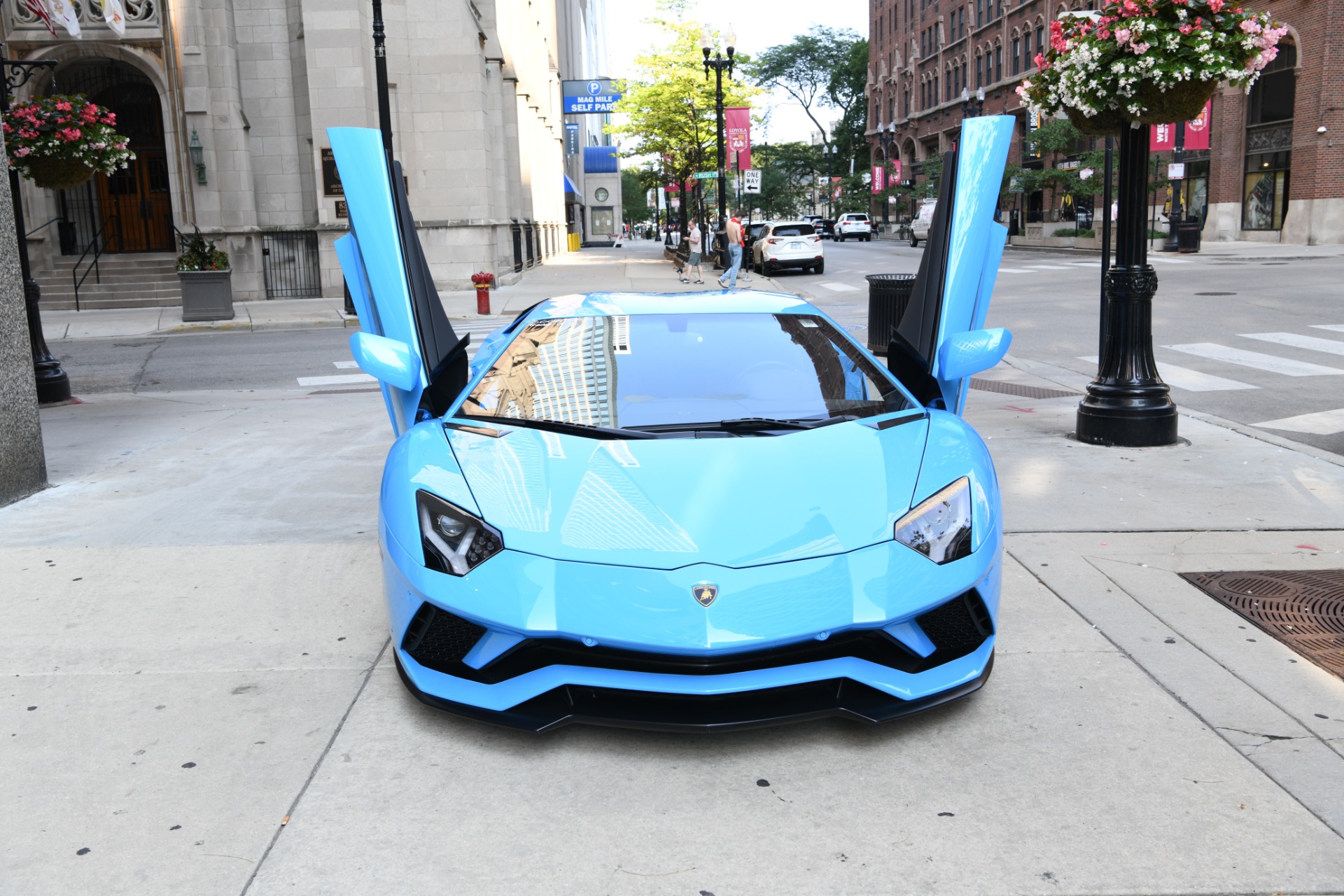 Lamborghini Aventador Azure Blue